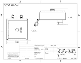 Generator gas tank - Predator 5000 – Gen Tank LLC